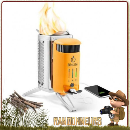 Rechaud Bois CampStove 2 Plus Biolite